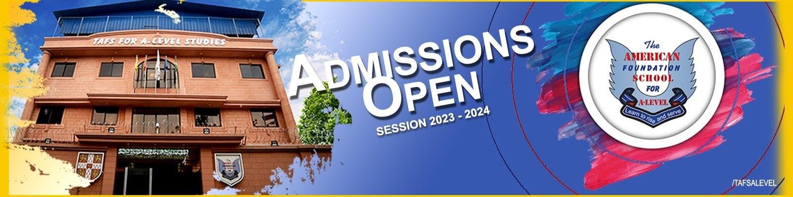 A-Level Admission Form – The American Foundation School | TAFS